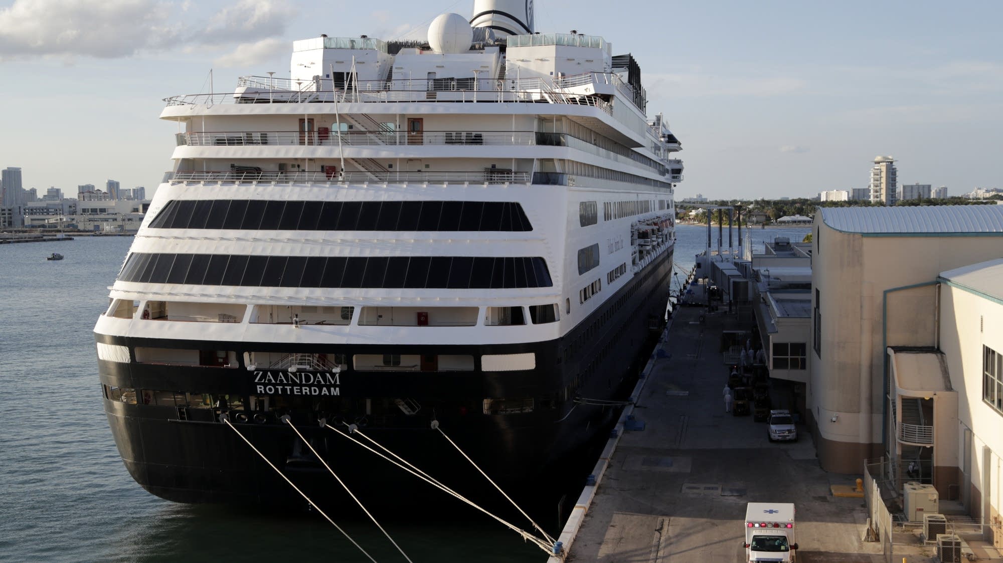 Ships with coronavirus patients dock in Florida | MPR News
