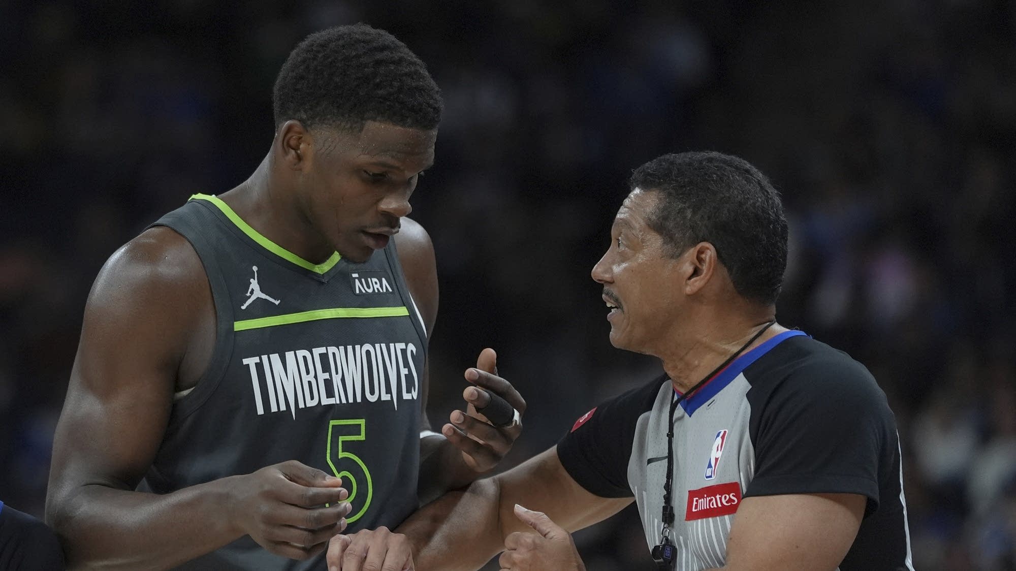 Timberwolves outlast Warriors 114-110 and match a season high with 21 3 ...