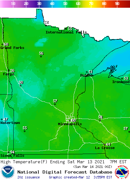 April-like weekend; snow returns Monday for southern Minnesota | MPR News