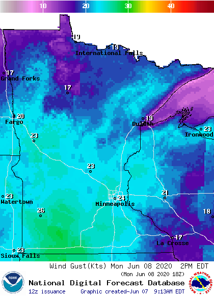 Temps and humidity on the rise; NW Minnesota may see some severe storms ...