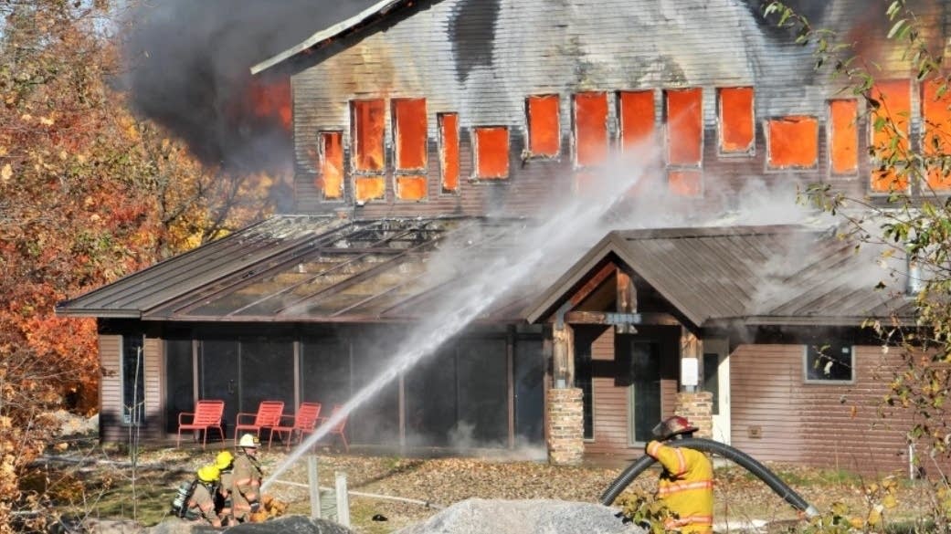 Fire destroys main lodge at popular northern Minnesota resort | MPR News