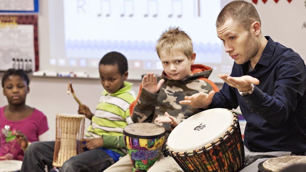 Rat, tat, tat: Drumming creates rhythm, builds connections | MPR News