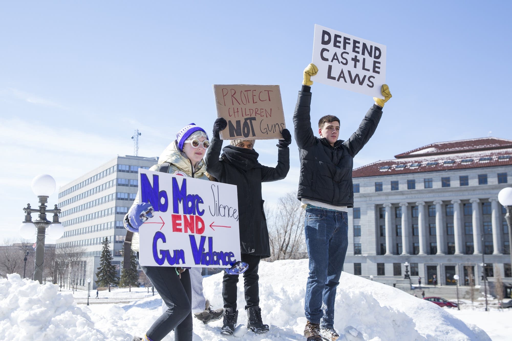 Photos: Students rally at the Capitol for tougher gun control ...