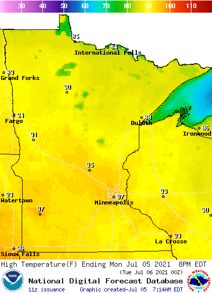 Cooler, wetter weather targets Minnesota | MPR News