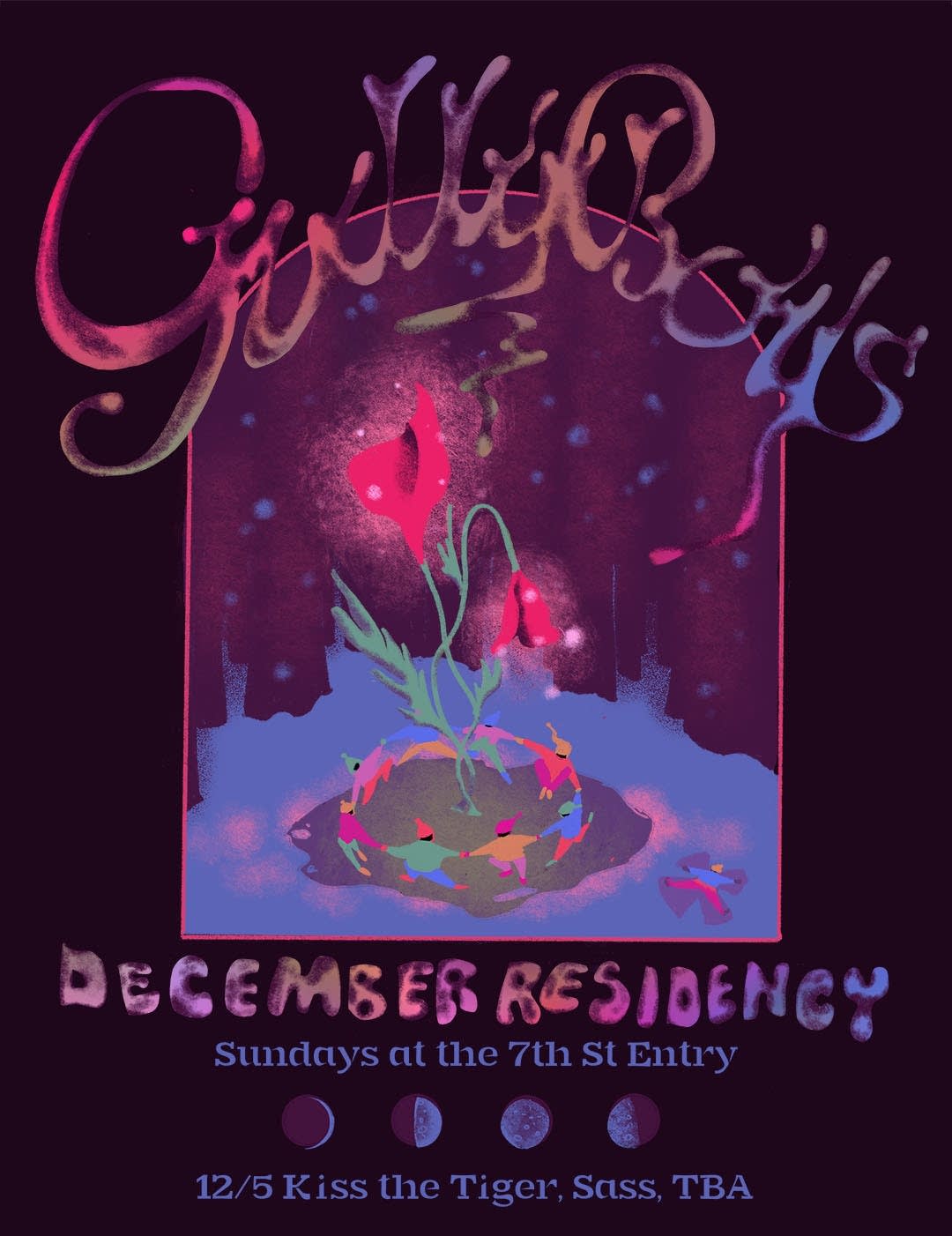 Gully Boys December Residency with Kiss the Tiger and Sass