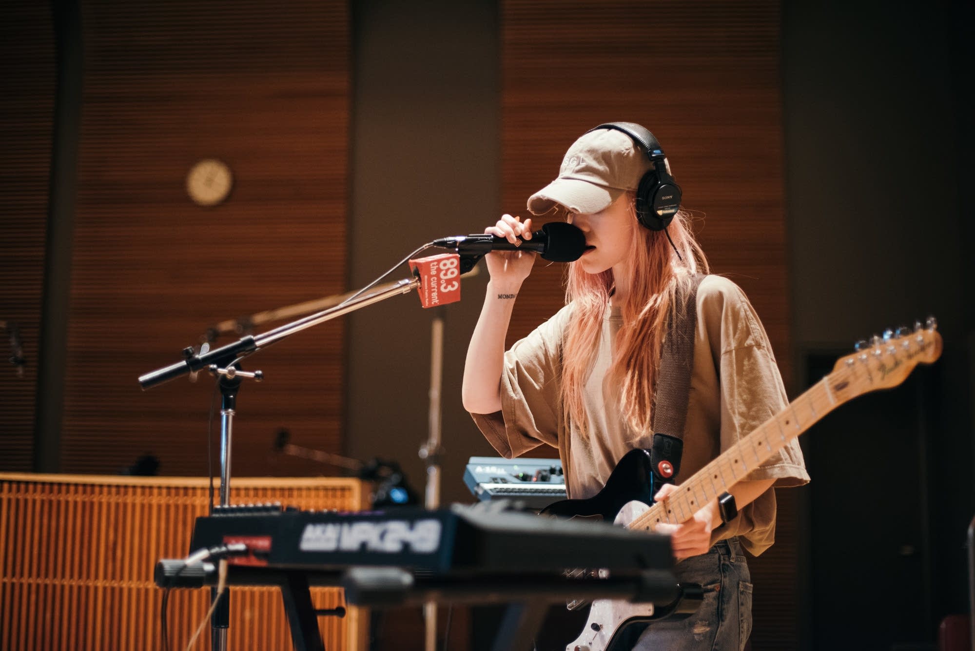 Now, Now perform new song, "SGL," in The Current's studios