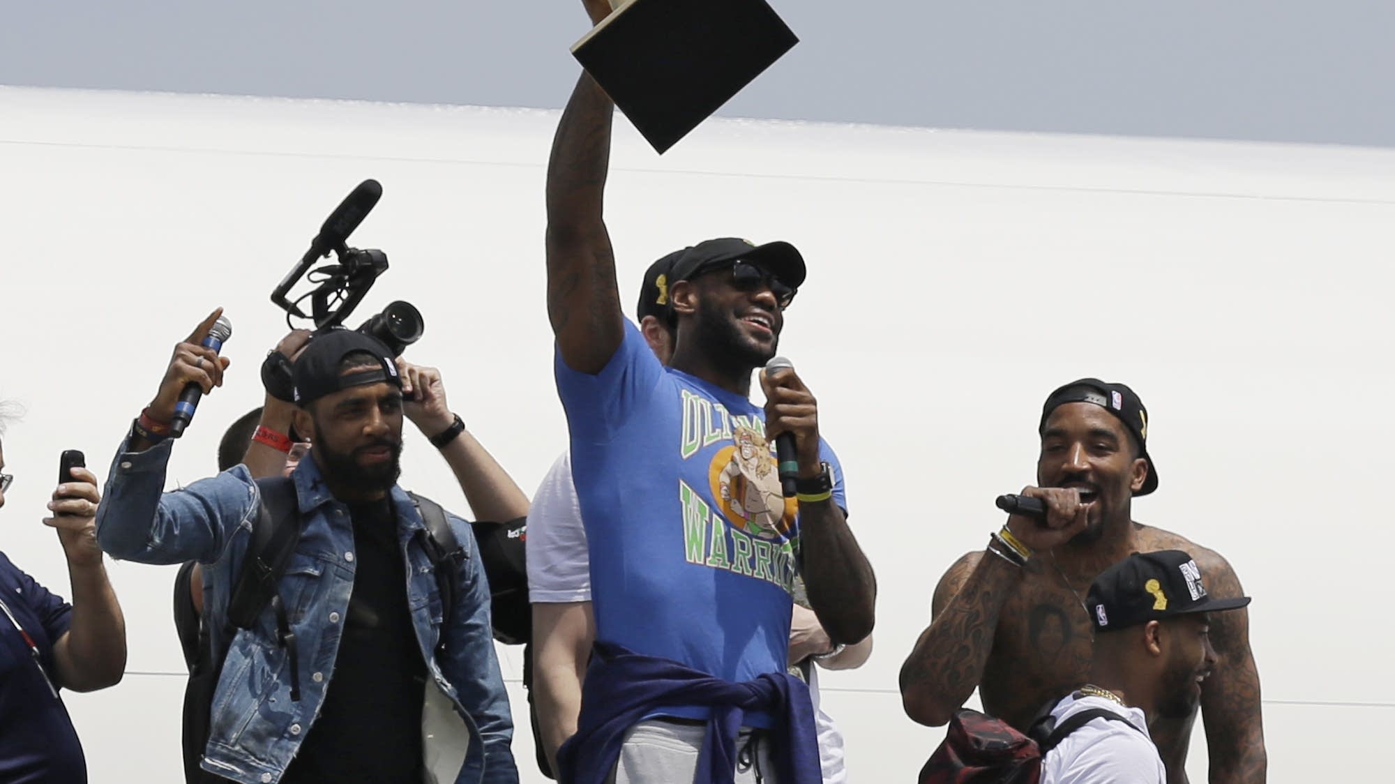 Championship parade in Cleveland. Shirts optional | MPR News