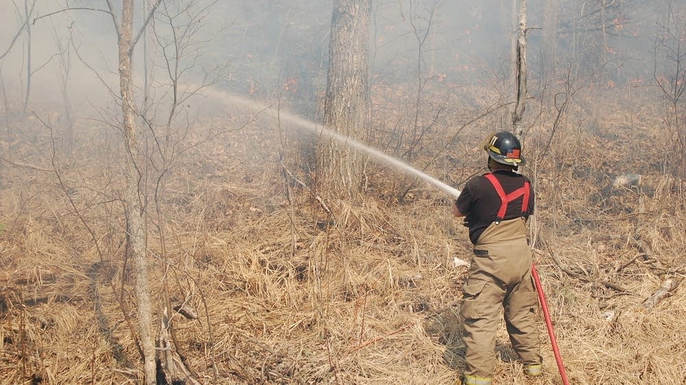 Wildfires break out near Park Rapids and NW Wisconsin | MPR News