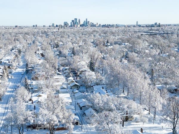 Downtown Minneapolis Winter
