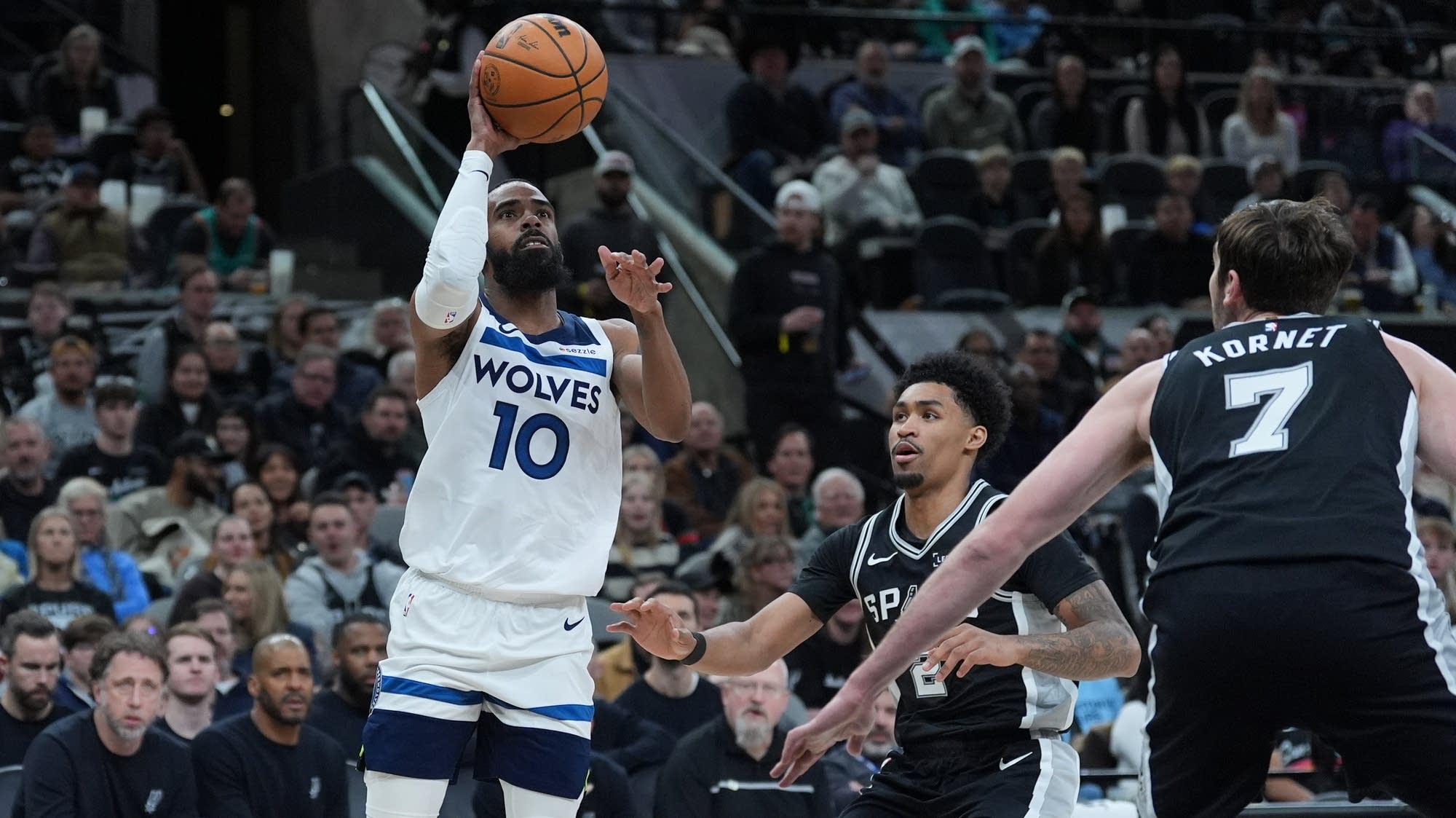 Timberwolves trade Mike Conley Jr. to Bulls in three-team NBA deal ...