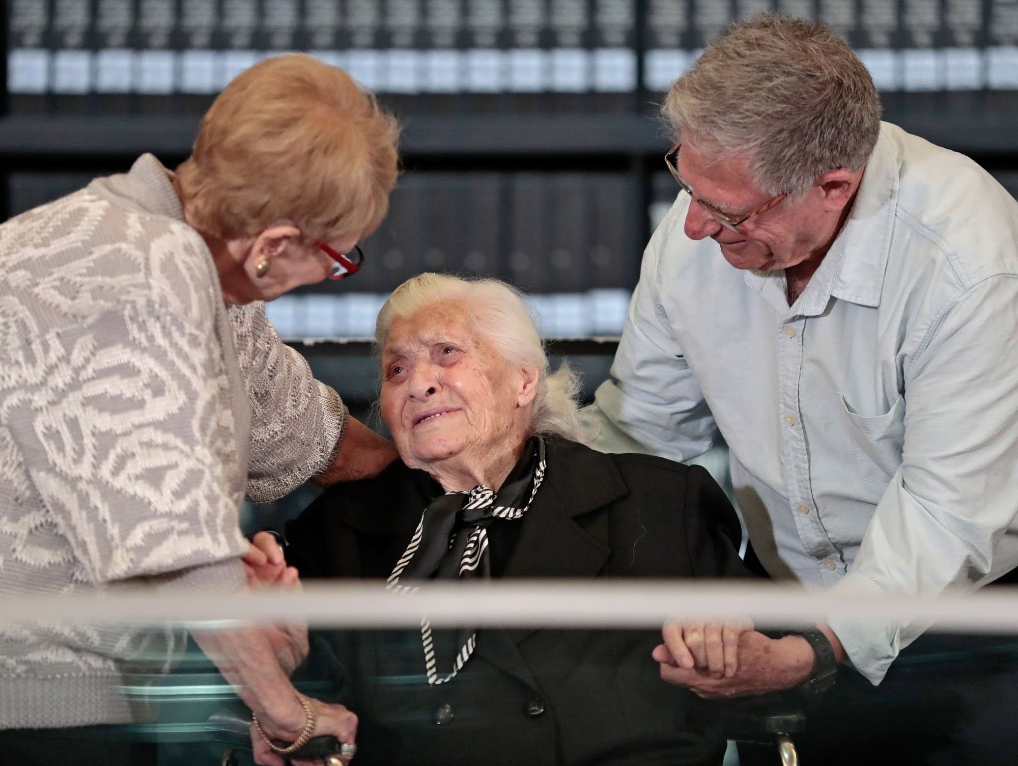 In fading ritual, WWII rescuer reunites with Jews she saved | MPR News