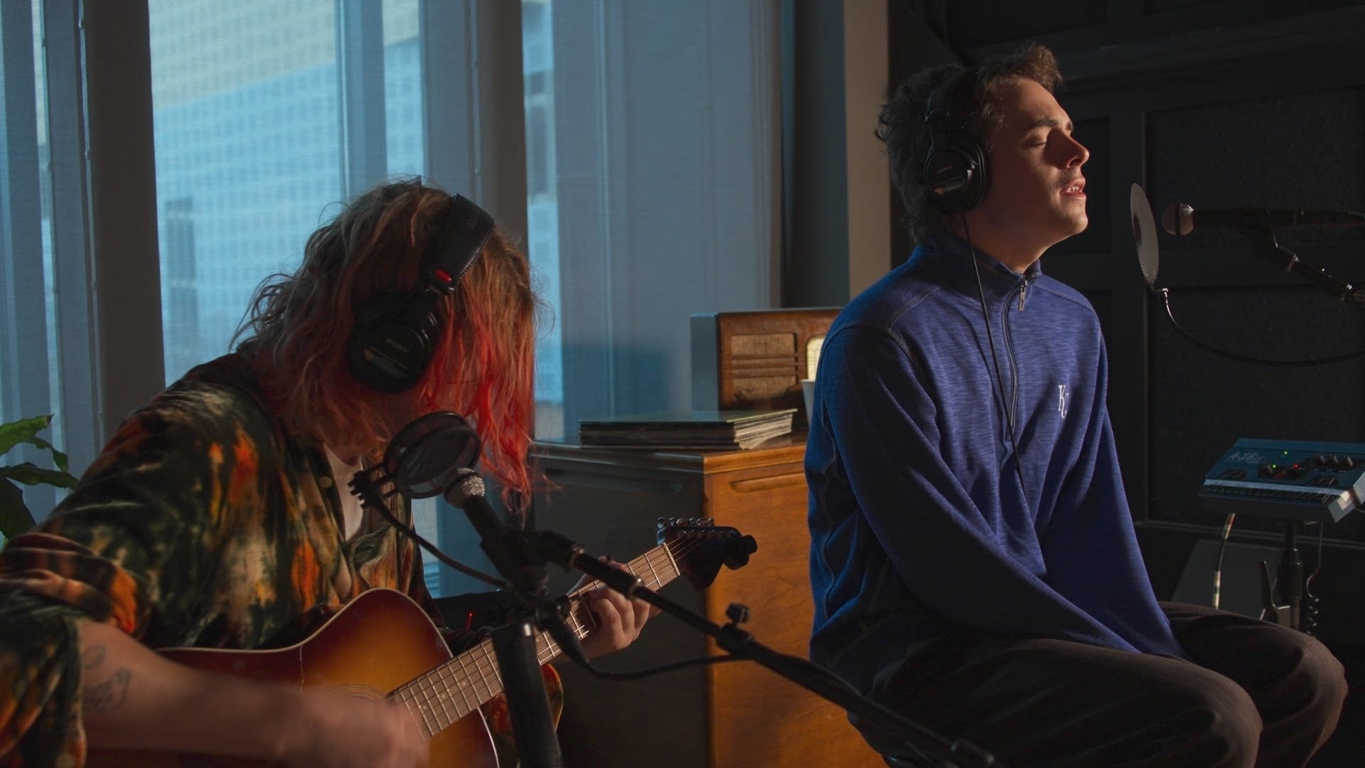 Royel Otis play an acoustic set in The Current studio