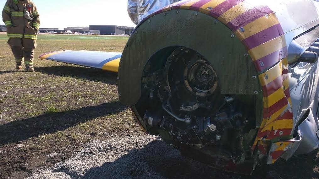 ‘Red Tail’ P-51 damaged in landing incident | MPR News