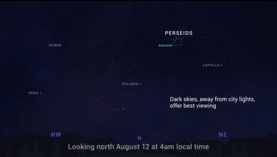 Sky show: Perseid meteors peak tonight | MPR News