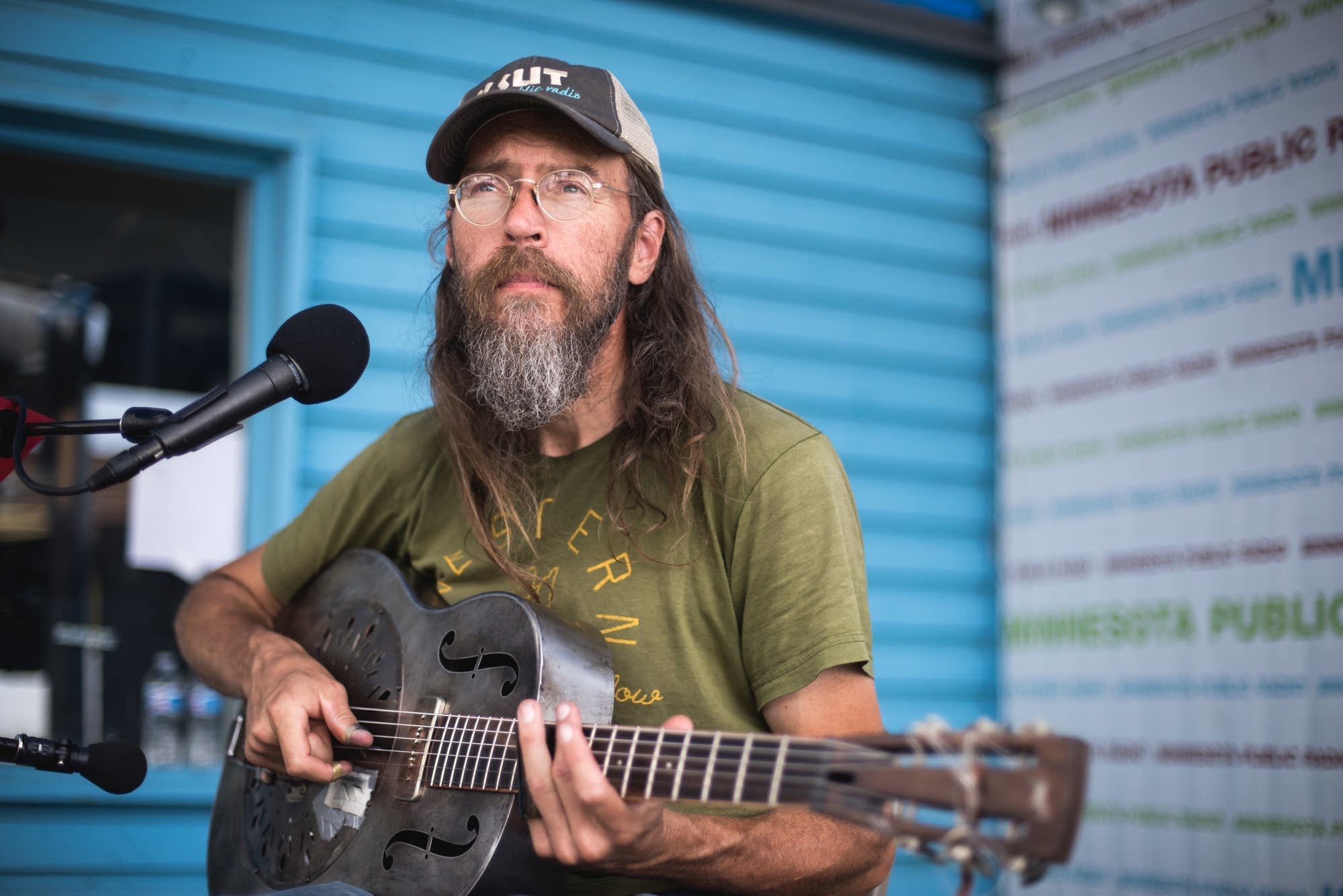 Charlie Parr performs live at the Minnesota State Fair