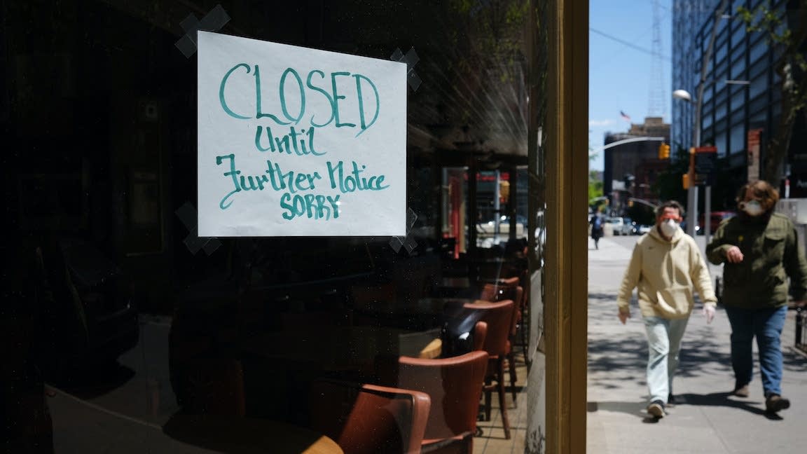 Many small businesses that closed at start of pandemic may never reopen