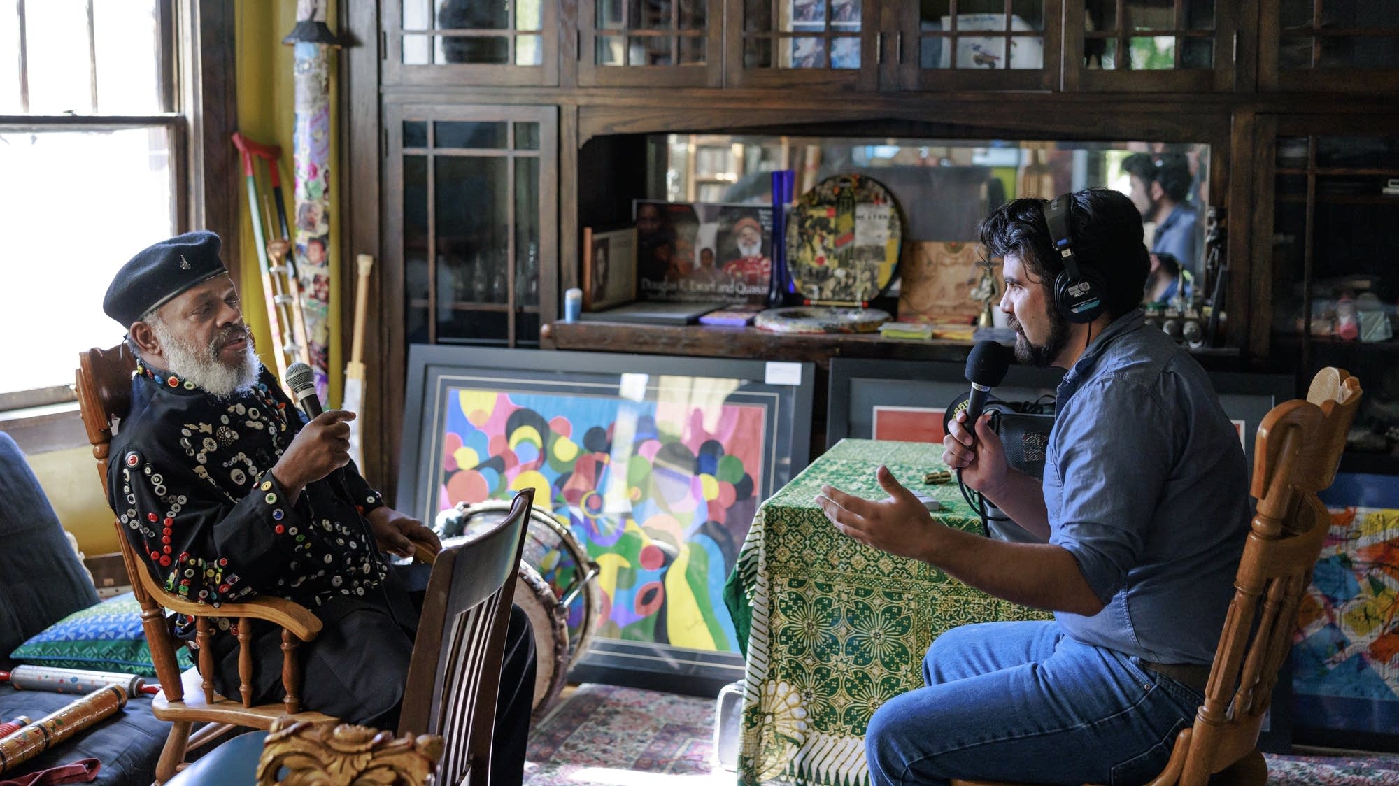 Listen: Angela Davis goes behind the scenes with MPR News journalists ...