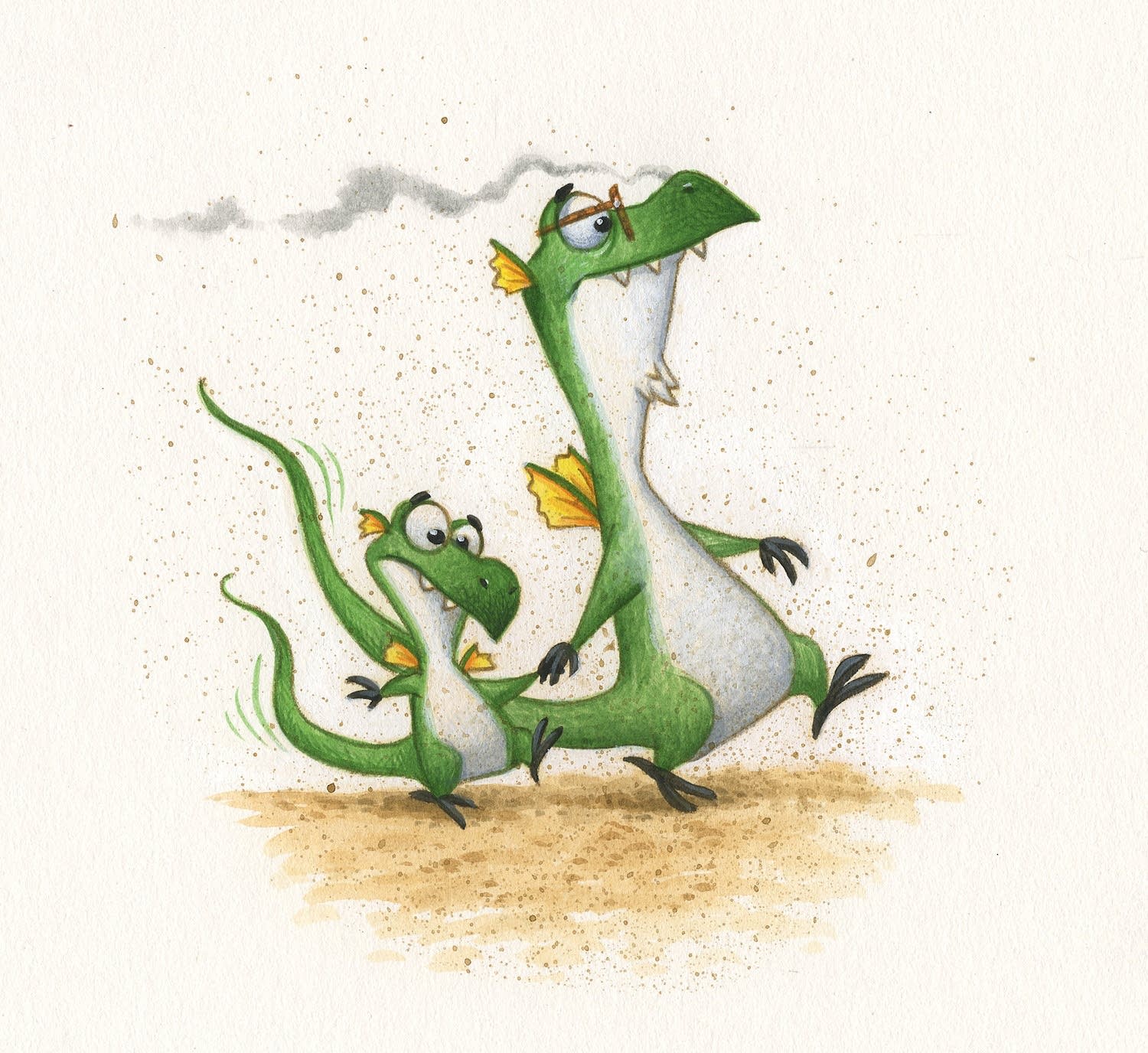 Not Your Typical Dragon & Rooster Wore Skinny Jeans | Julie's Library