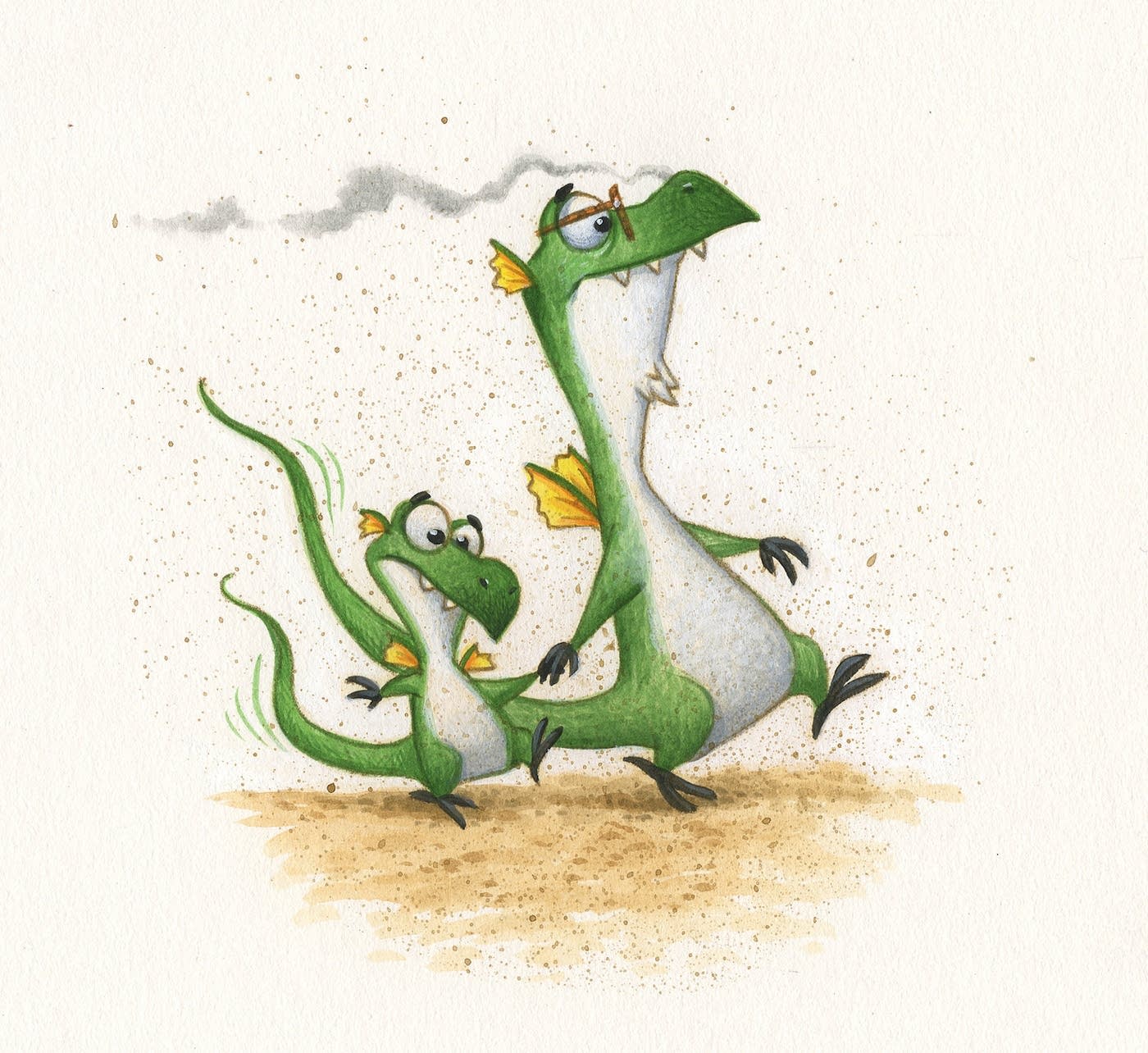 Not Your Typical Dragon & Rooster Wore Skinny Jeans | Julie's Library