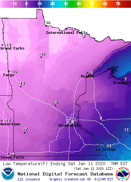 Minnesota warms through Thursday, but more rounds of dangerous cold are ...