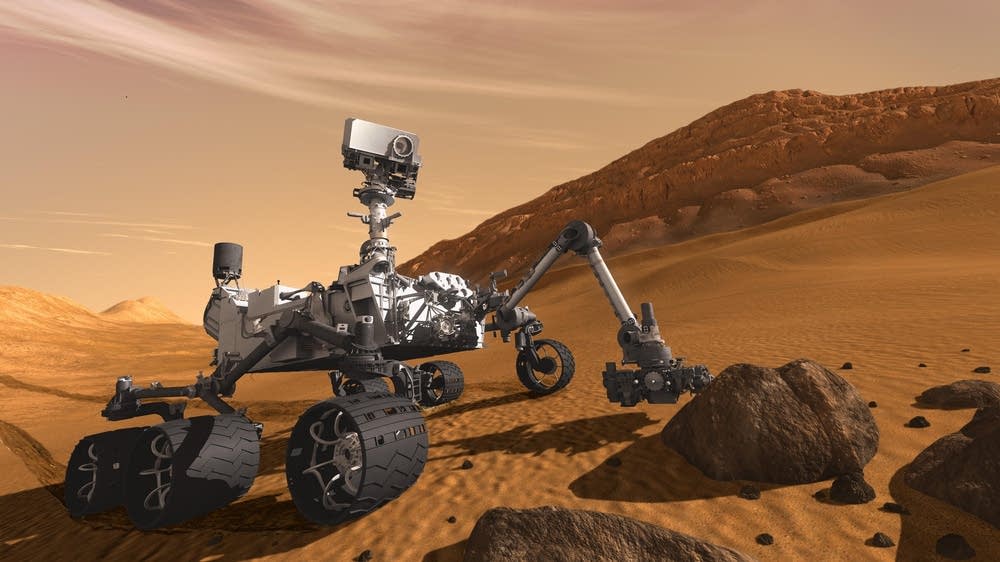 NASA launching 'dream machine' to explore Mars | MPR News