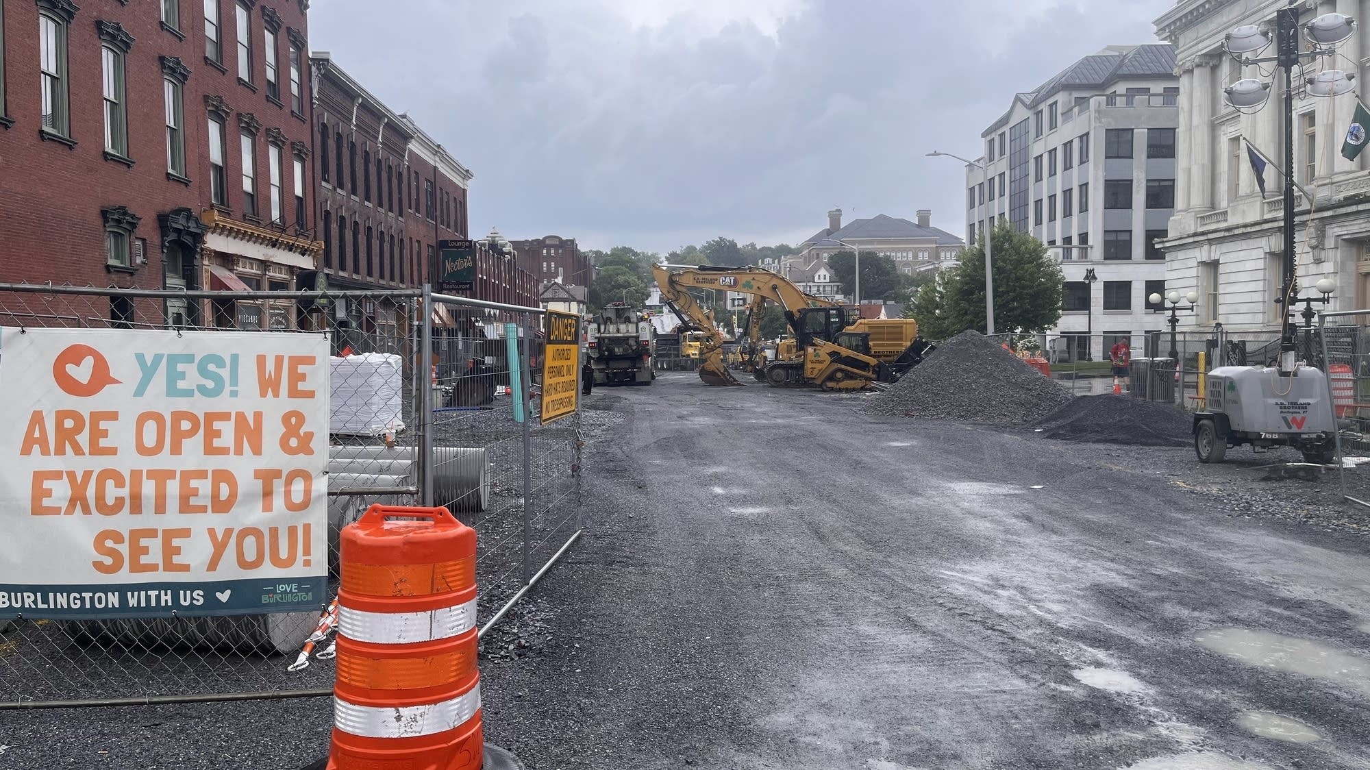 Small businesses take a hit with road construction