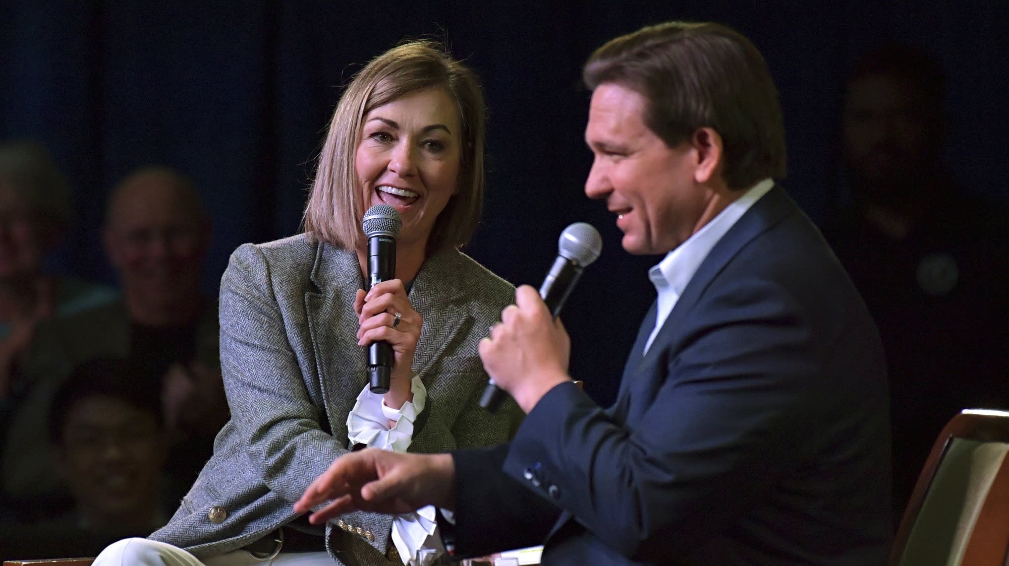 Iowa Gov. Kim Reynolds will endorse Ron DeSantis for president, AP ...