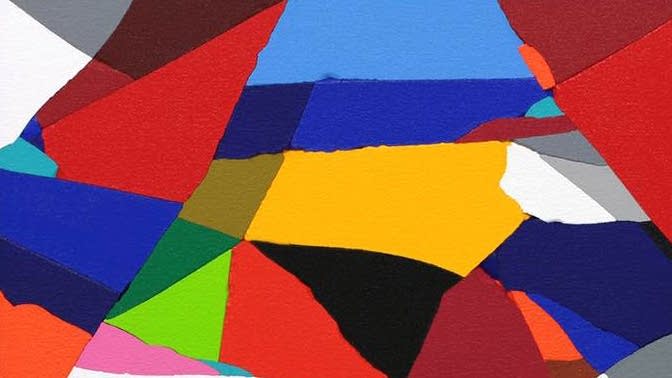 An artist who works in fragments as well as pigments | MPR News