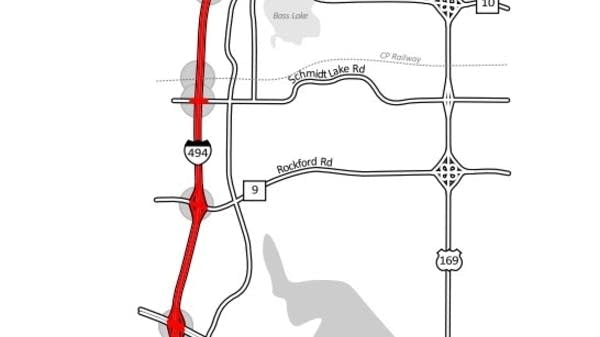 Tougher driving ahead in NW Twin Cities as I-494 project launches | MPR ...
