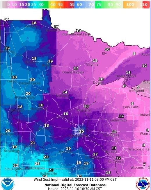 Weekend weather: Breezy; warmest temps on Sunday | MPR News