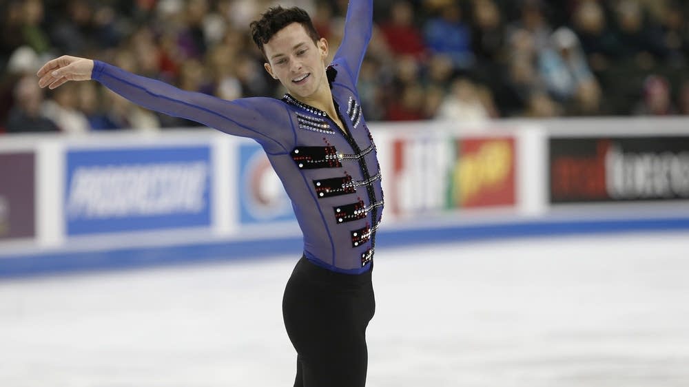 Rippon wins U.S. title over Aaron, Chen without any quads | MPR News