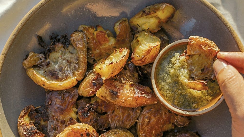 Numbing Smashed Potatoes, or Tingly Taters | The Splendid Table