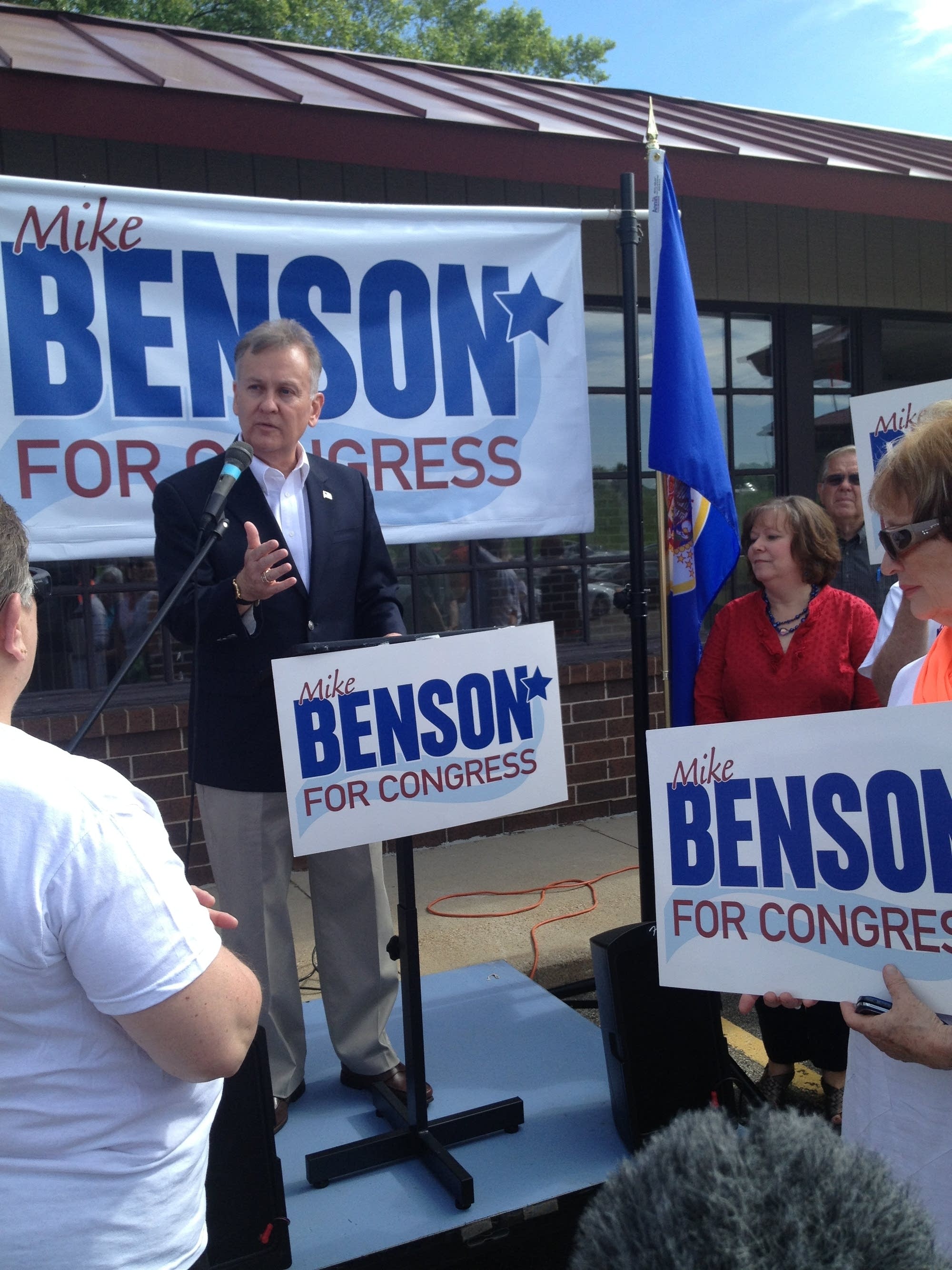 Benson jumps into race with Walz | MPR News