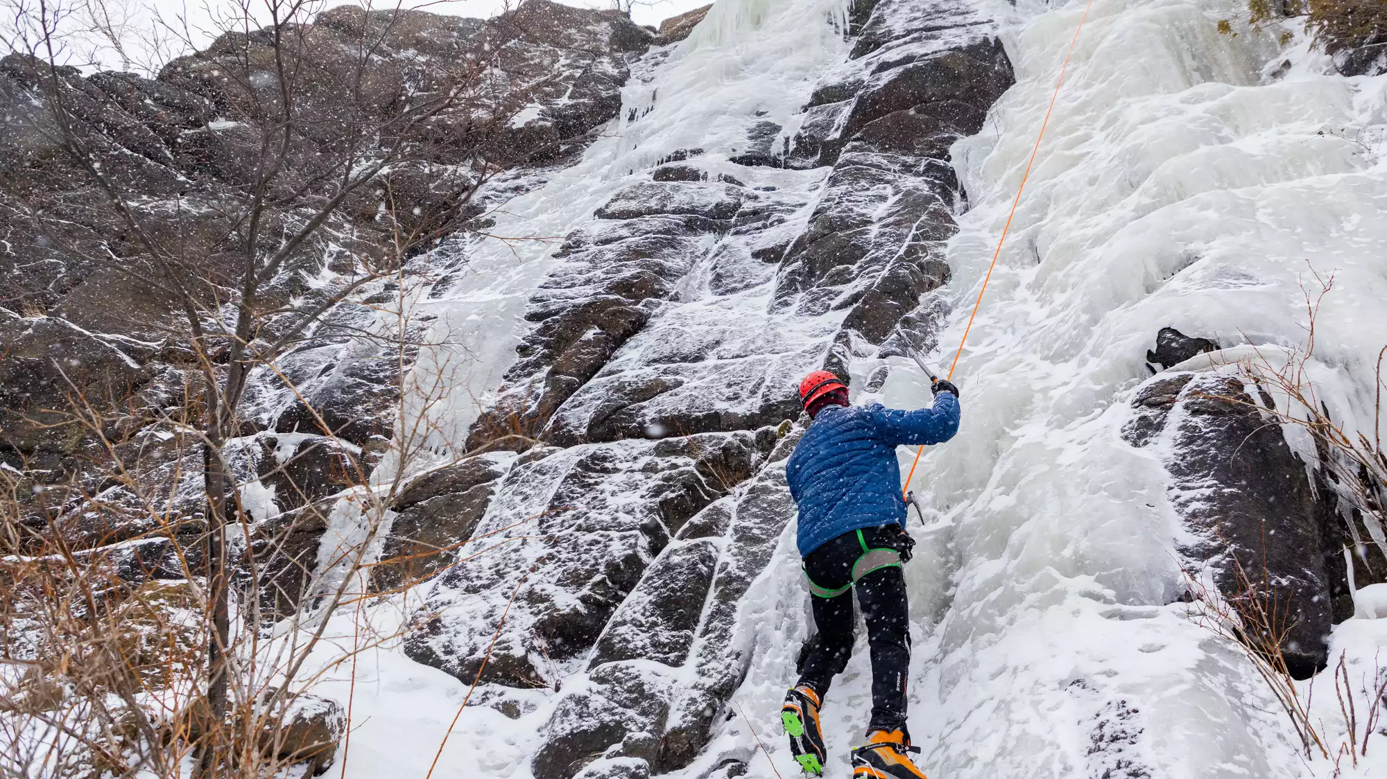 Winter Play: Ice climbing on the North Shore | MPR News