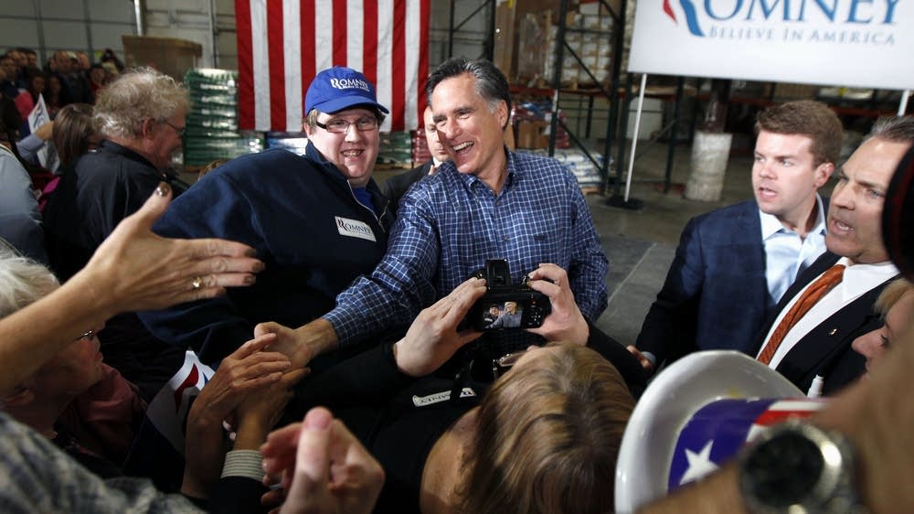 Mitt Romney riding high in Minnesota visit | MPR News