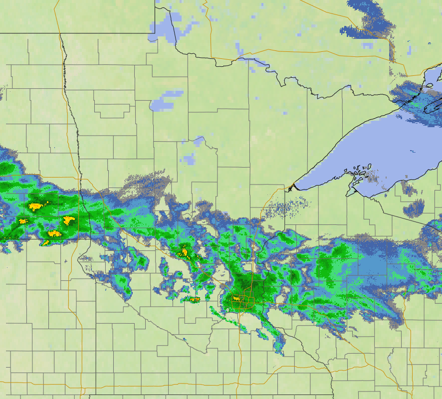 Wet and gray weather for Monday | MPR News