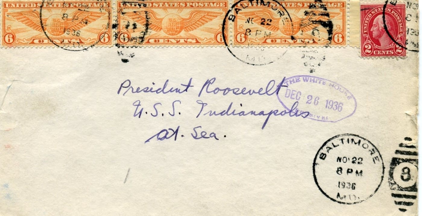 Envelopes and cards sent to the Roosevelt White House | APM Reports