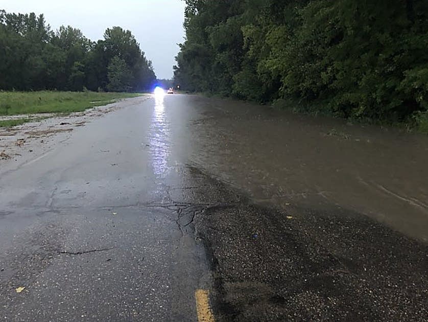 Storms fueled by tropical moisture cause flooding in south-central ...