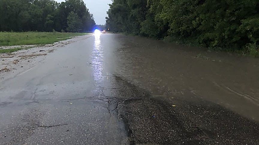Storms fueled by tropical moisture cause flooding in south-central ...