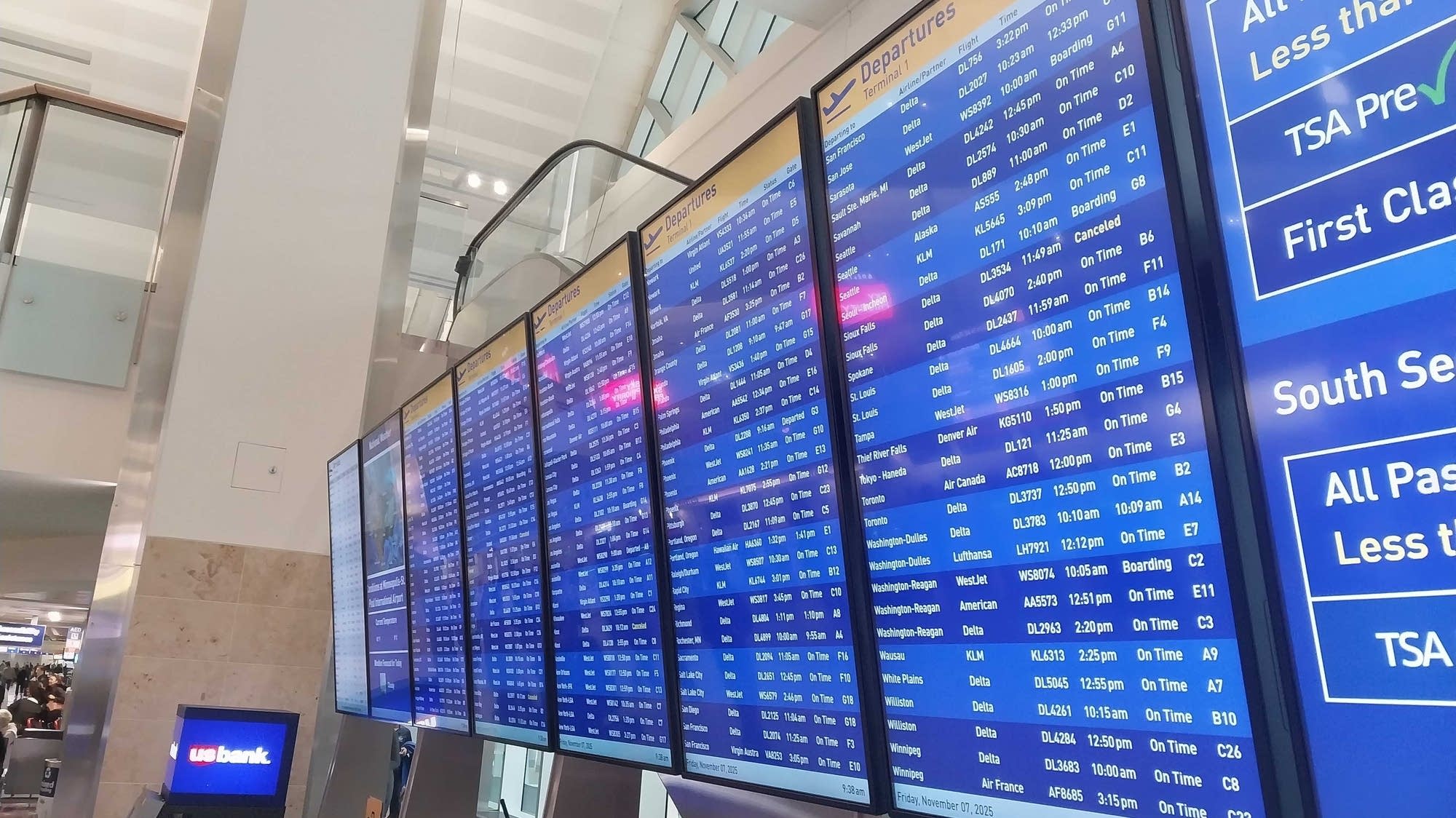 Storms cancel more U.S. flights as TSA remains under pressure from ...