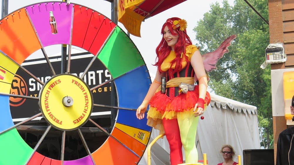 Faces of the Fair: Cherry Fairy, the French fry fairy | MPR News