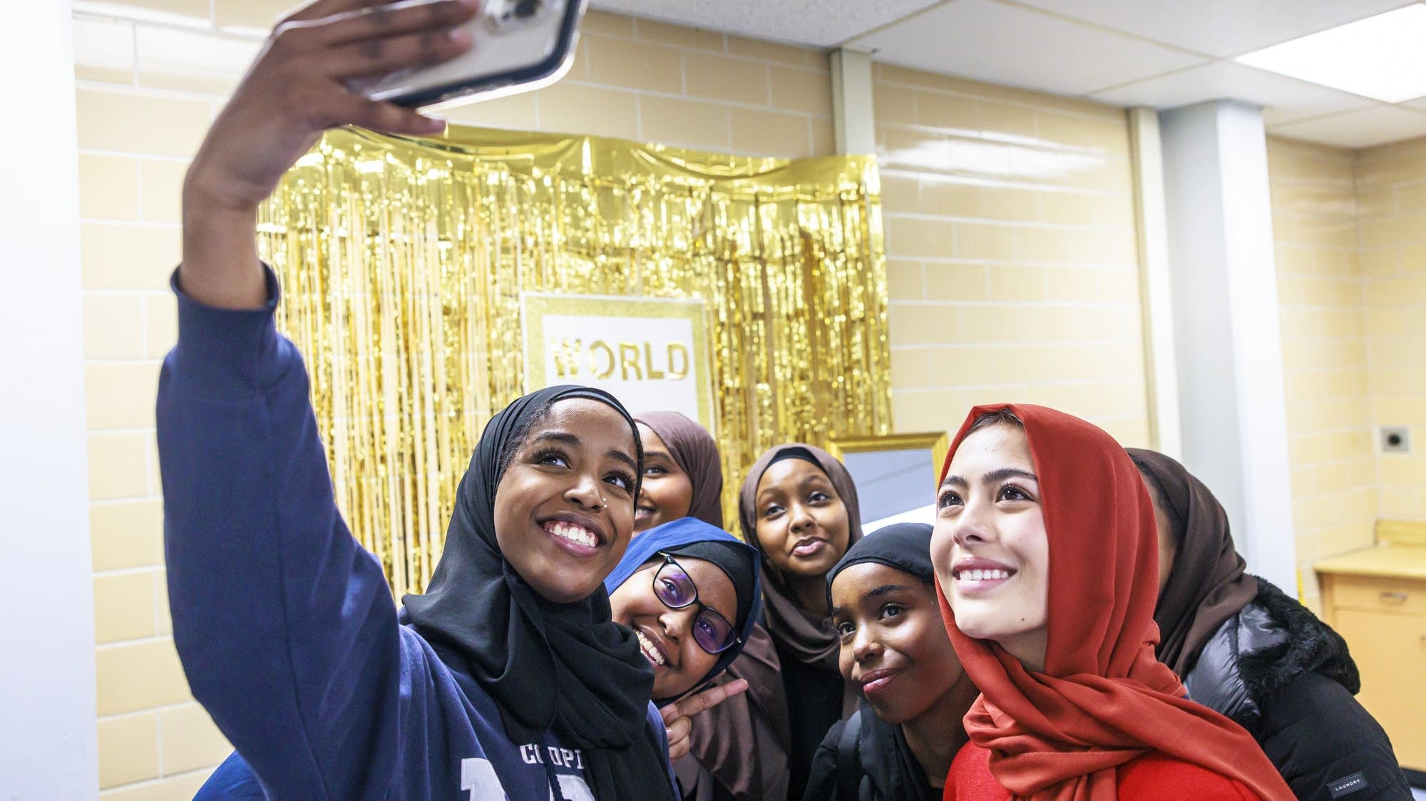 Columbia Heights students mark World Hijab Day | MPR News