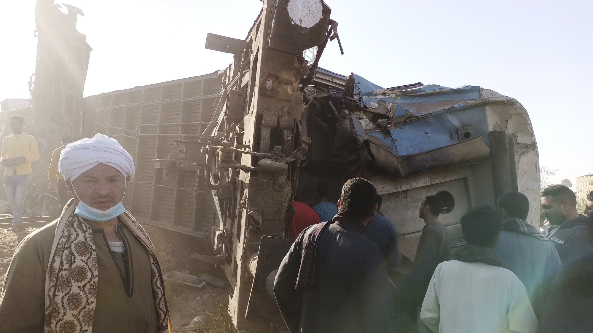 Trains crash in southern Egypt, killing at least 32 | MPR News