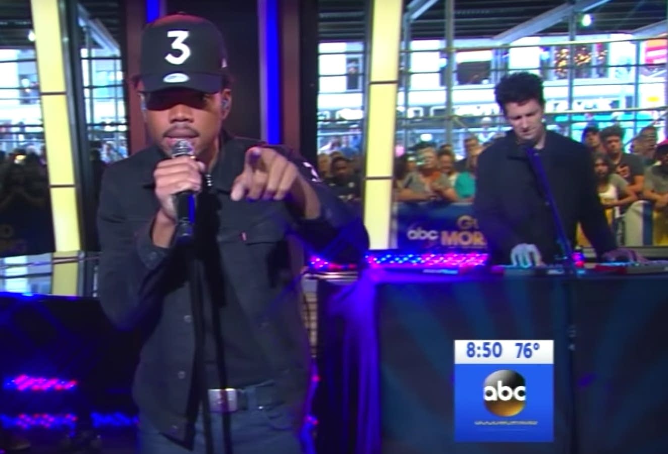 Music News: Watch Chance the Rapper do ‘Summer Friends’ with Francis ...