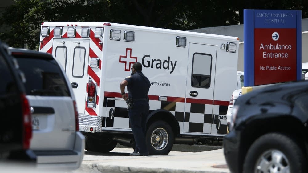 2nd American aid worker with Ebola arrives in US | MPR News