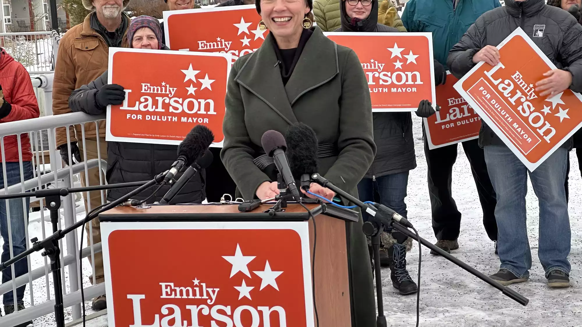 Duluth Mayor Emily Larson announces bid for third term | MPR News