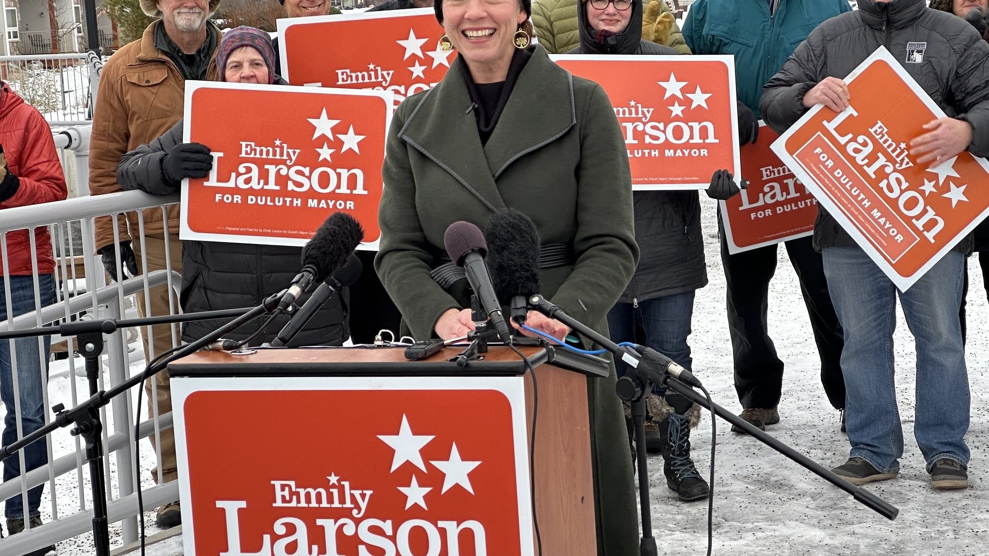 Duluth Mayor Emily Larson announces bid for third term | MPR News