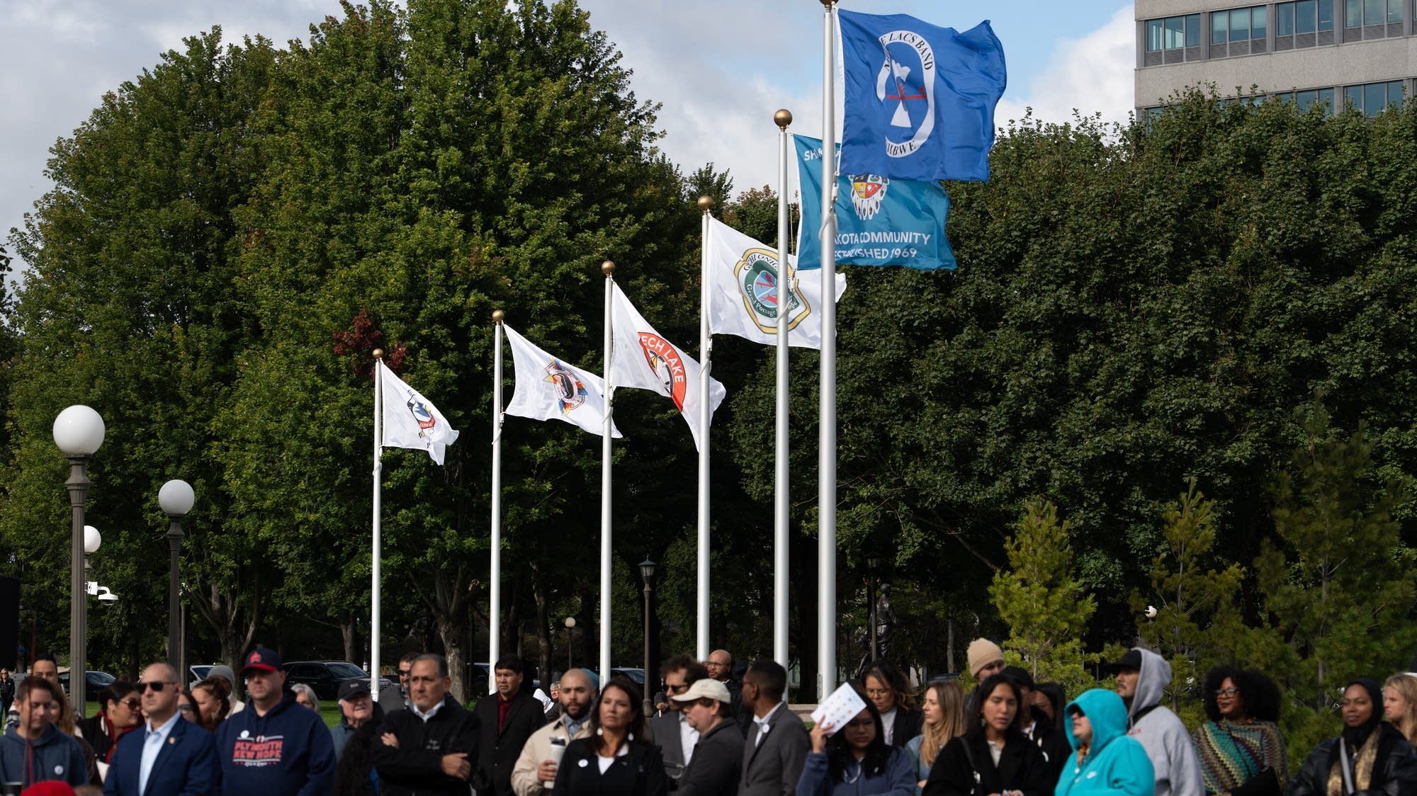 Tribal nations’ flags raised in historic moment at Minnesota State ...