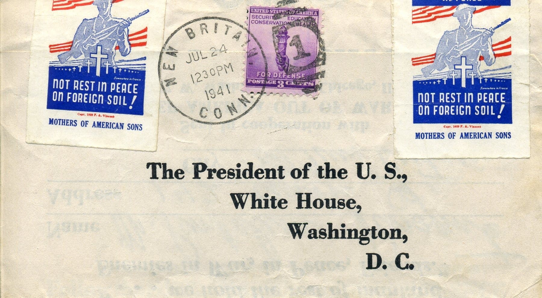 Envelopes and cards sent to the Roosevelt White House | APM Reports