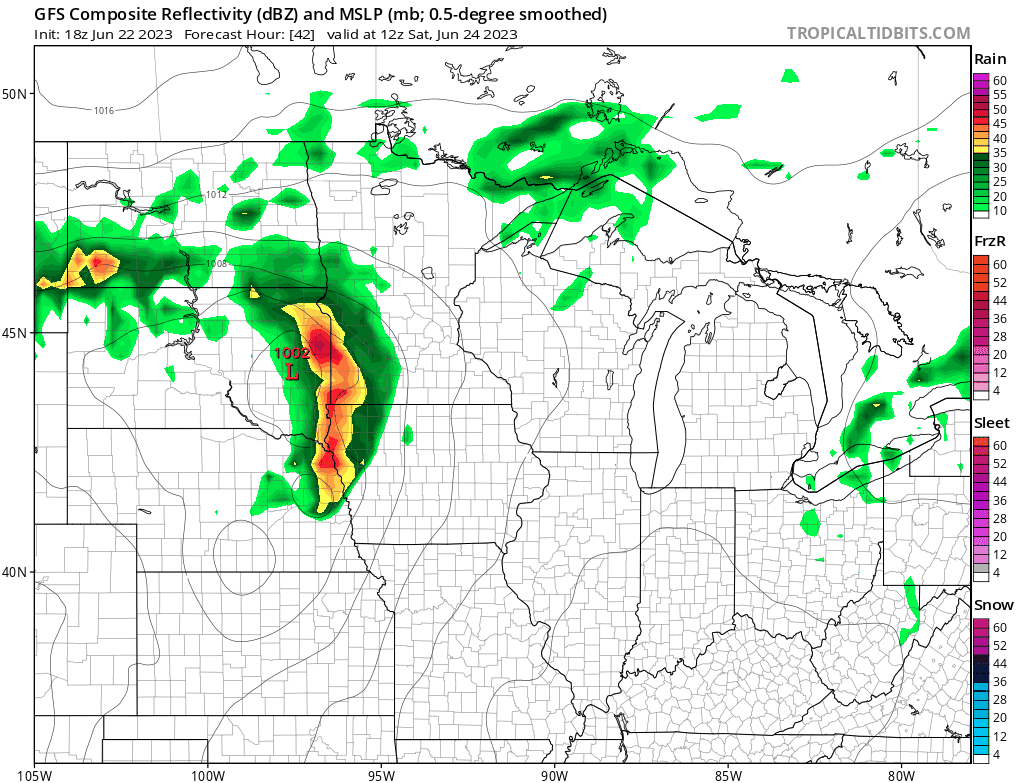 Soaking rain chances increasing for Minnesota through this weekend ...